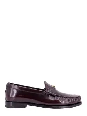 Celine Leather Loafer - Black