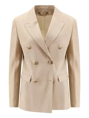 Golden Goose Virgin Wool Blazer - Beige