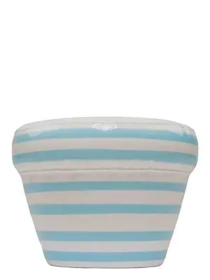 HOME STUDYO Pierre Ceramic Vase - Blue