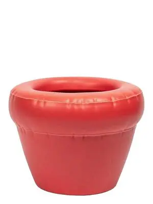 HOME STUDYO Pierre Ceramic Vase - Red