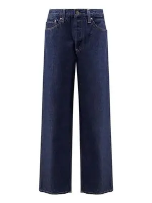 AGOLDE Arc Regenerative Cotton Wide Leg Jean - Blue