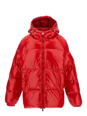 Pyrenex Padded Bomber Jacket - Red