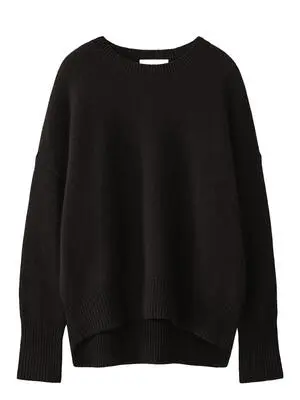 LISA YANG Mila Cashmere Sweater - Dark Brown