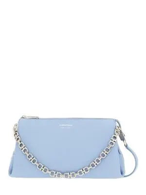 FERRAGAMO Gancini Chain Mini Bag - Denim