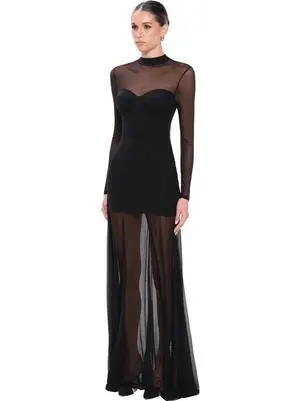 OW Kya Maxi Dress - Black