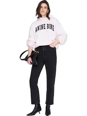 ANINE BING Harvey Sweatshirt - Washed Pink