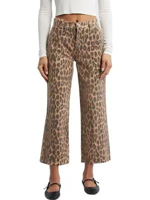 DAMSON MADDER Kenny Organic Cotton Twill Ankle Pants - Tiger