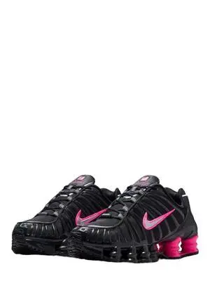 Nike Shox Tl Sneaker - Off Noir/silver/hyper Pink