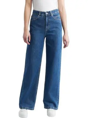 HUGO BOSS Marlene High Waist Wide Leg Jeans