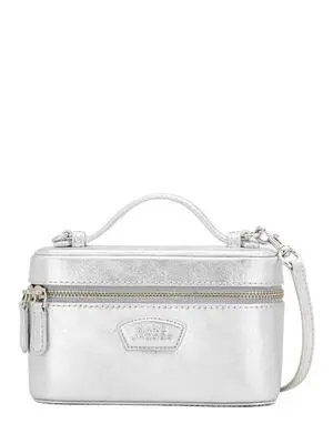 Marc Jacobs The Vanity Leather Crossbody Bag - Silver