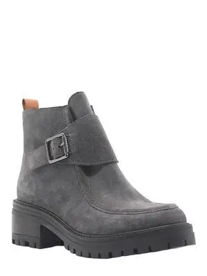 KENNETH COLE Baden Ankle Boots - Blue Grey
