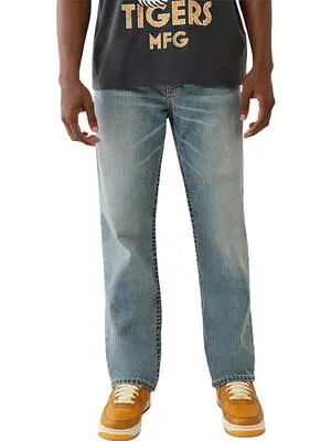 True Religion Ricky Super T Straight Fit Jeans - Alley Loop