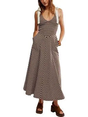 Free People Cecelia Midi Dress - Coconut
