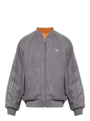 Adidas Originals By Alexander Wang Reversible Bomber Jacket - Grey