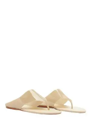 Farm Rio Jelly Flat Sandals - Crystal