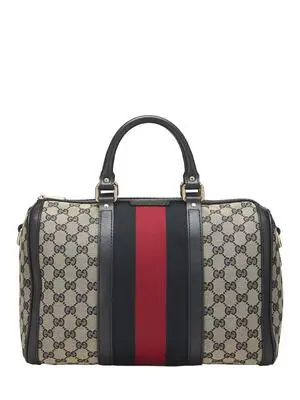 Gucci Original Gg Boston Bag - Navy