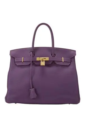Hermès Togo Birkin 35 - Cassis