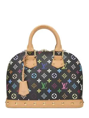LOUIS VUITTON Takashi Murakami Monogram Multicolore Alma Nm - Black