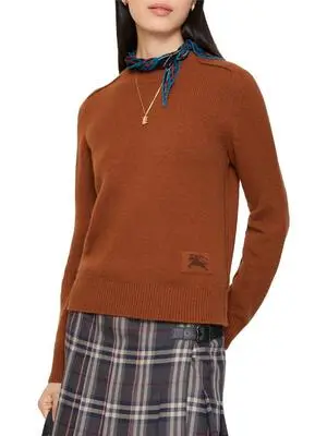 Burberry Cashmere Sweater - Ginger Orange