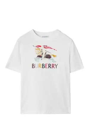 Burberry Ekd Cotton T-shirt - White