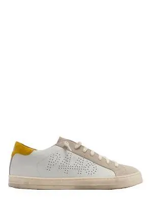 P448 John Sneaker - Ochre White
