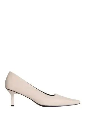 12 STOREEZ 60mm Leather Pumps - Neutrals
