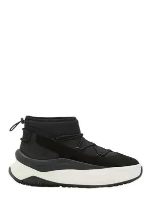 Moon Boot Lace-up Platform Hi-top Sneakers - Black