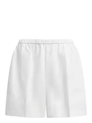 12 STOREEZ Cotton Shorts - White