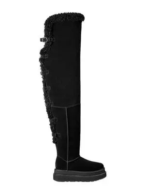 UGG Sacai X Thigh High Boot - Black
