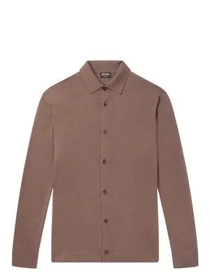 ZEGNA Zegna - Casheta Shirt - Men - Brown 