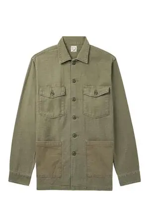 ORSLOW OrSlow - Cotton Overshirt - Men - Green - 3