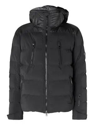 Bogner Blaine Panelled Quilted Shell Hooded Jacket - Black
