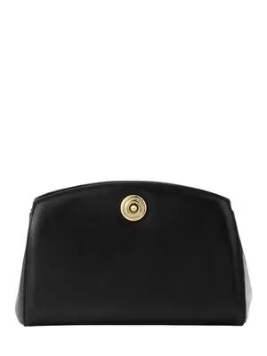LIFFNER Leather Clutch - Black