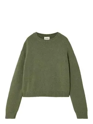 Khaite Milo Cashmere Sweater - Green