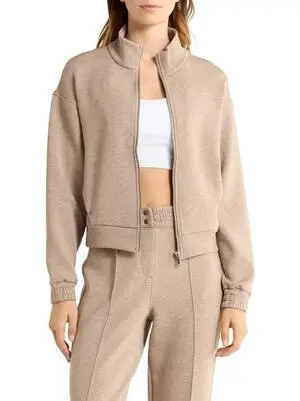 Spanx Brushed Airessentials® Jacket - Birch Heather