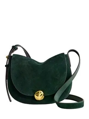 Madewell Dakota Saddle Bag - Midnight Forest