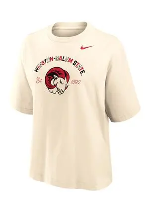 Nike College Boxy Cotton T-shirt - Brown