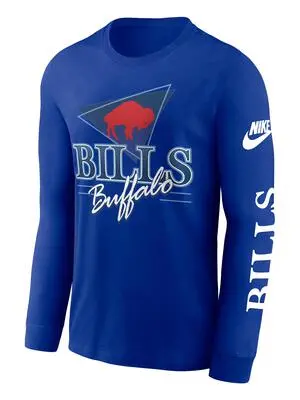 Nike Buffalo Bills Rewind Nfl Long-sleeve T-shirt - Blue