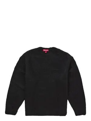 Supreme Brushed Mohair Sweater - Black