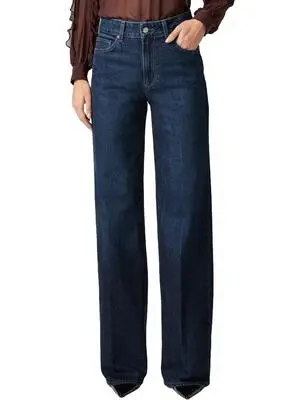 Paige Sasha High-waist Wide-leg Jeans - Dwell
