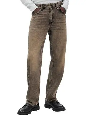Rag & Bone Straight Fit Authentic Rigid Jeans - Jade