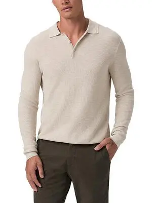 Paige Selwyn Slim Fit Sweater Polo - Canvas