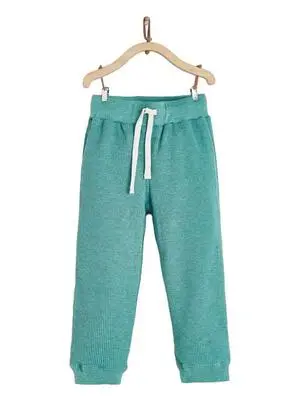 BABYCOTTONS Pima Cotton Waffle Knit Pants - Green