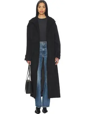 Bardot Enzo Oversized Coat - Black