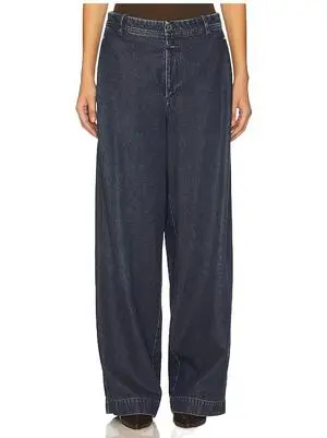 Closed Wrenna Wide Leg Jeans - Dark Blue