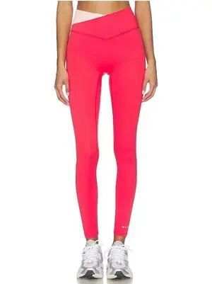 P.E Nation Wander Full Length Legging In Pink - Strawberry