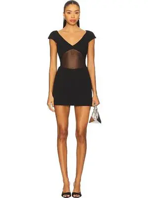 Misha Collection The Salvador Mini Dress - Black
