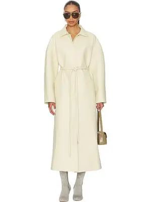 DIANA MILKANOVA STUDIO Oversized Coat - Butter Yellow