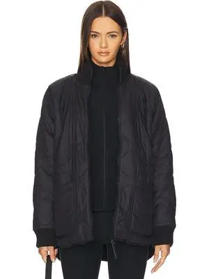 Beyond Yoga Reversible Quilted Jacket - Black