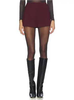 LOVERS AND FRIENDS Emeri Short - Oxblood